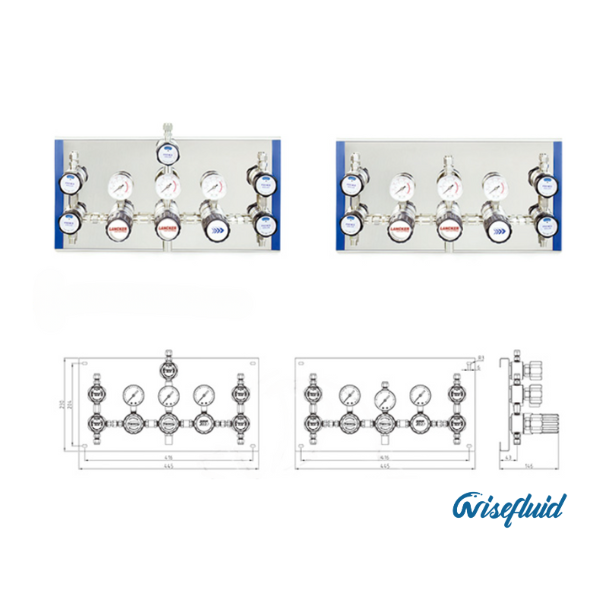 Dual-Stage Pressure Control Panel(Automatic Switch) - Wisefluid